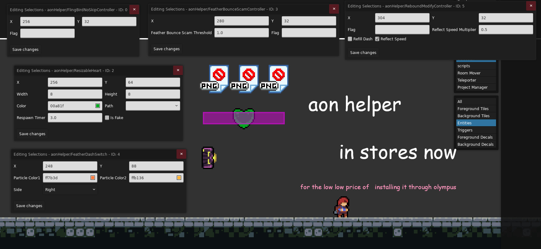 Celeste Mod China Mirror (WIP)